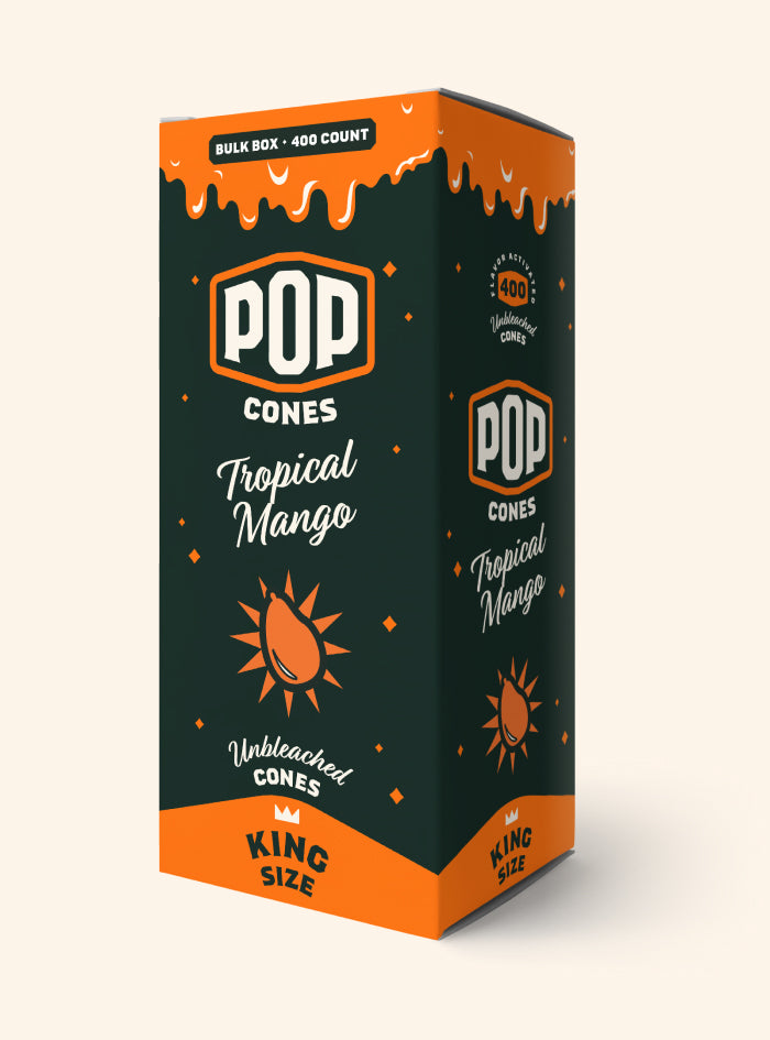 Tropical Mango – Unbleached Bulk Box | POP CONES