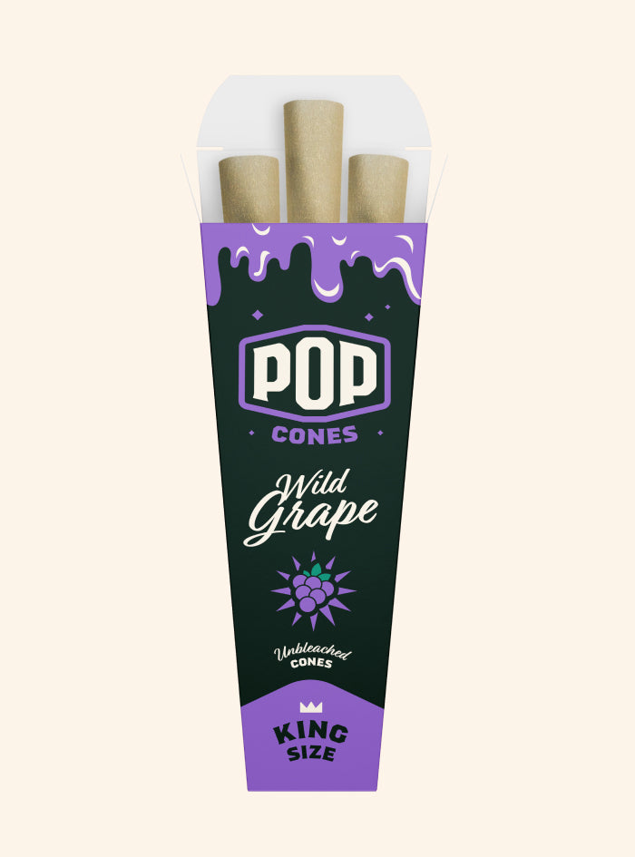 Wild Grape – Unbleached | POP CONES