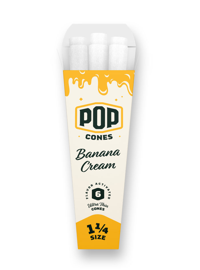 Banana Cream – Ultra Thin | POP CONES